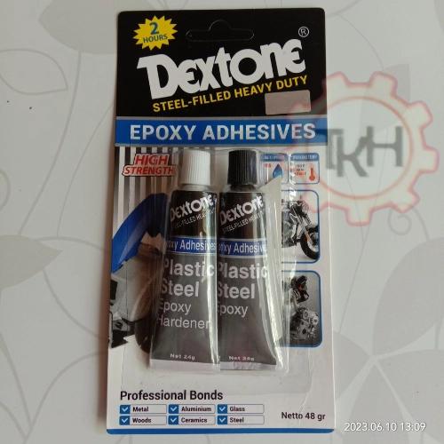 Jual DEXTONE Epoxy Adhesives 2 Hours 48 Gr - Plastic Steel Lem Besi ...