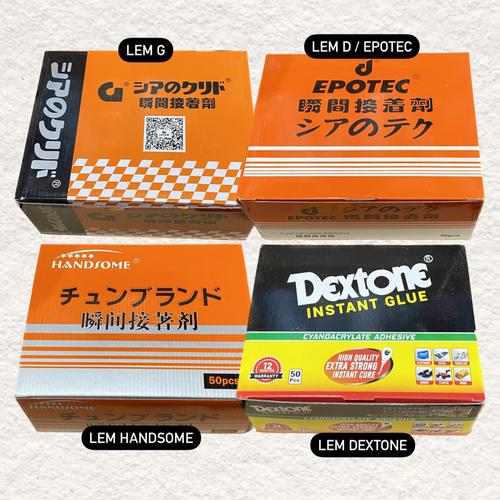 Jual 1 DUS LEM TETES KOREA G D EPOTEC DEXTONE HANDSOME MERAH ORANGE ...