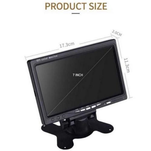 Jual Layar Monitor Mobil TFT Lcd 7 Inch HDMI+VGA+AV - HDMI+VGA+AV ...