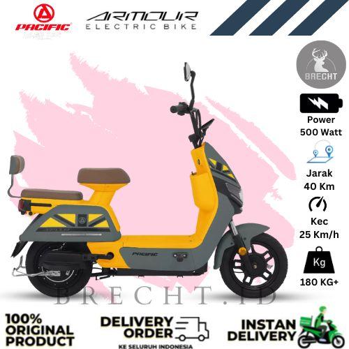 Jual Sepeda Listrik Pacific ARMOUR 500 Watt E Bike Modern Design ...