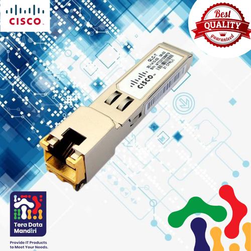 Jual SFP Cisco GLC-T 1Gbps 1000Base-T 100m RJ45 Transceiver/30-1410-02 ...