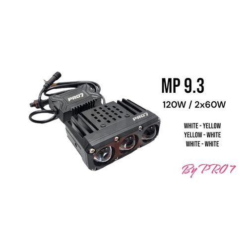 Jual MINI PROJIE PRO7 MP 9.3 Triple Lens MP9.3 Super Laser LED 2X 60W ...