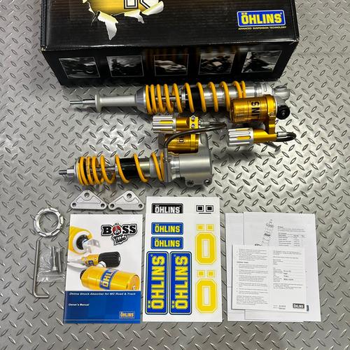 Promo Shock Tabung Ohlins PI Series with Preload Adjuster Front & Rear ...
