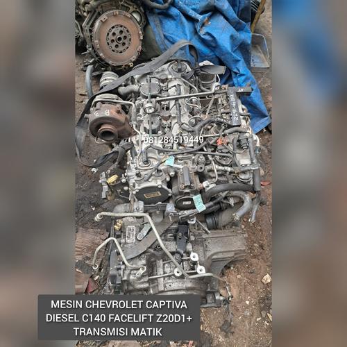 Jual Engine Mesin Chevrolet Captiva Diesel Facelift C140 Z20d1 2.0cc ...