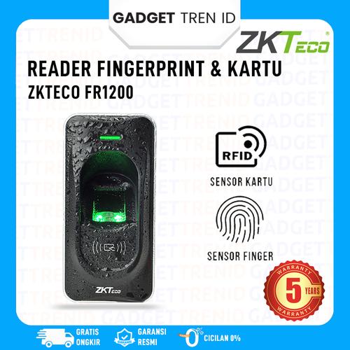 Jual Reader RFID Dan Fingerprint ZKTeco FR1200 | Bisa Untuk Akses Kontrol - FR1200 Mifare ...