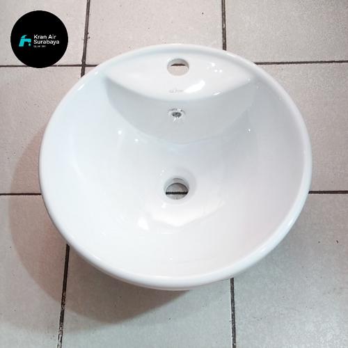 Jual Wastafel Meja Model Bulat Minimalis - Kota Surabaya - Kran Air ...