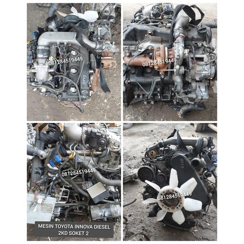 Jual Engine Mesin Toyota Innova diesel 2500cc 2kd Mesin Ex Singapore ...