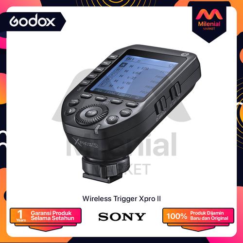 Jual Godox XProII-S Wireless Flash Trigger for Sony TTL HSS XPro-II ...