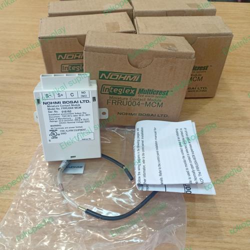 Jual Miniatur Contact Module FRRU004-MCM Nohmi Fire Alarm - Jakarta ...