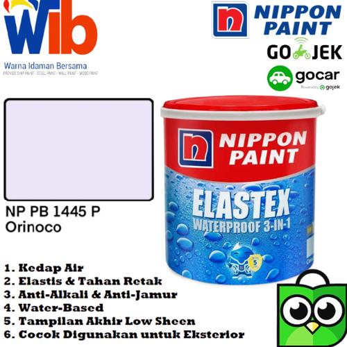 Jual NIPPON PAINT ELASTEX WATERPROOF 3IN1 4KG - ORINOCO PB 1445P - Kota ...