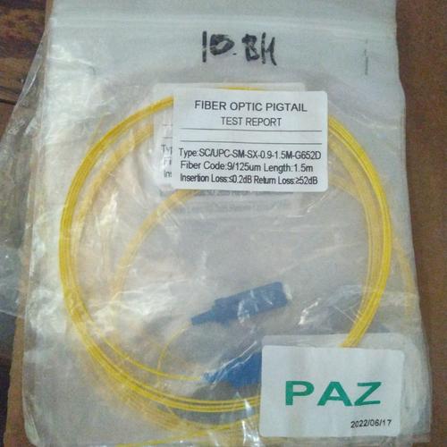 Jual pigtail SC upc/PAZ 1.5 M/ 0.9mm - Kota Bekasi - NAIKO FO | Tokopedia
