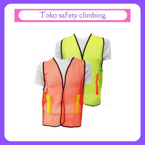Jual rompi jaring reflektor rompi safety rompi proyek - Orange ...