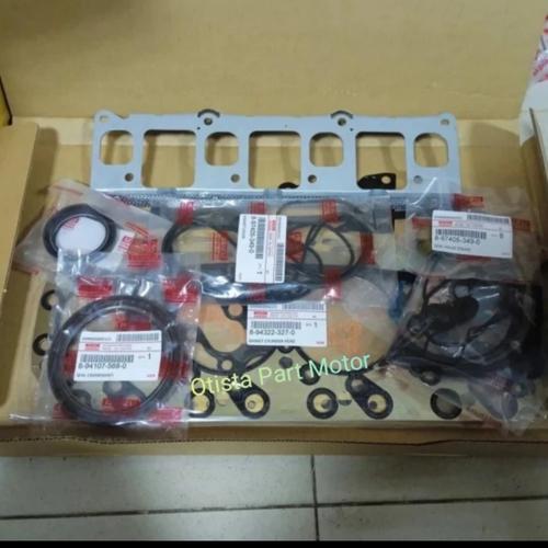 Jual packing paking set gasket full set isuzu panther 2.5 2500cc 4JA1 besi - asbes - Jakarta ...