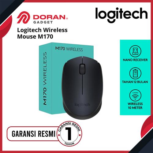 Jual Mouse Logitech Wireless M170 Original Garansi Resmi 1 Tahun ...
