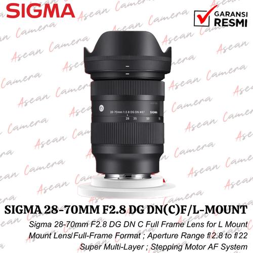 Jual Lensa Sigma 28-70mm F2.8 DG DN Contemporary Lens (C) F/L-MOUNT ...