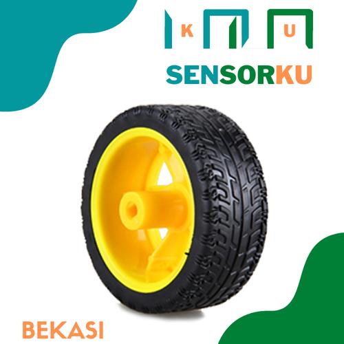 Jual Roda Robot Wheel Tire Rubber for Smart Car 4WD 2WD - Kota Bekasi ...