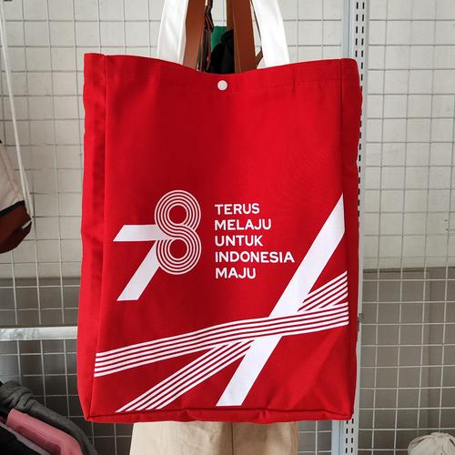 Jual Totebag Indonesia Merdeka 78 Tahun Bahan Canvas - Jakarta Barat ...