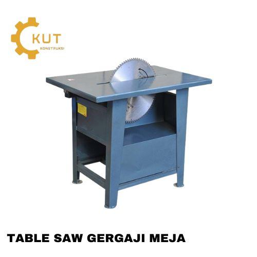 Jual MESIN TABLE SAW GERGAJI MEJA POTONG KAYU 12 - 14 INCH 3KW 3 Phase ...