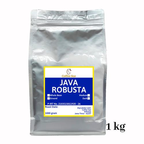 Jual Kopi Java Robusta - DARK ROAST - 1 Kg Biji / bubuk - Es kopi susu ...