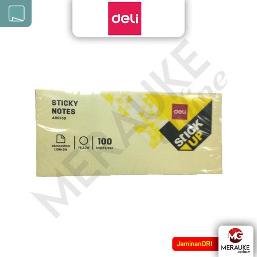 Jual DELI Sticky Notes Memo Tempel A00153 38×51mm 1.5''×2'' 100 Lembar ...