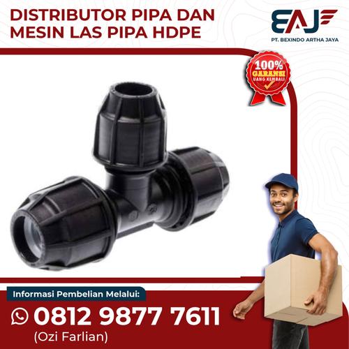 Jual Tee Reducer HDPE 4 Inch/110mm - Tee Penyambungan Pipa HDPE ...