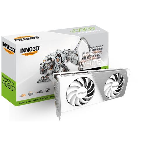 Jual INNO3D GEFORCE RTX4060 Ti TWIN X2 OC WHITE 8GB GDDR6 / RTX 4060 Ti ...