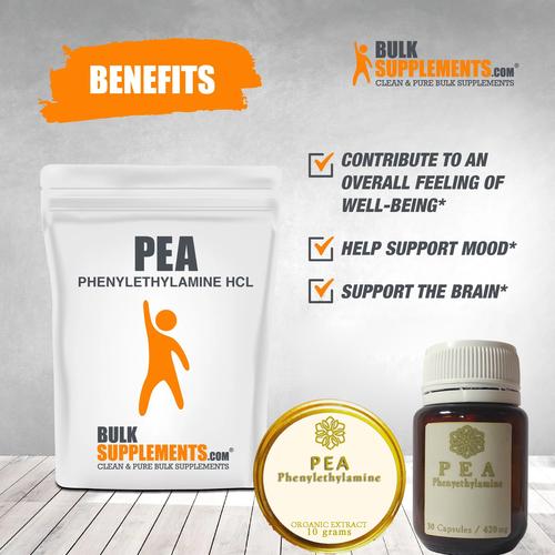 Jual Phenylethylamine (PEA) serbuk 25 gram atau kapsul 500mgx25 ...