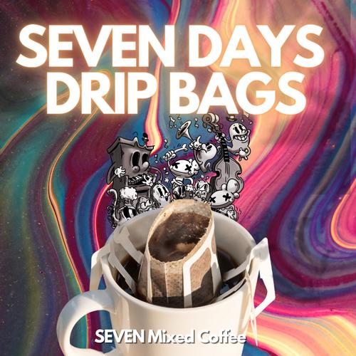 Jual Seven Days Drip Bag Coffee( kopi filter ) By Black Potion Roastery - Kota Bandung - Black ...