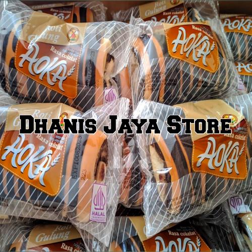 Jual ROTI AOKA GULUNG 1 DUS - KEJU - Kota Depok - DHANIS JAYA STORE ...