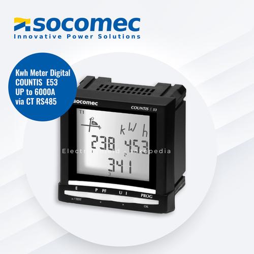 Jual KWH Meter Digital Socomec COUNTIS E53 UP to 6000A via CT RS485 - 48503011 - Jakarta Pusat ...