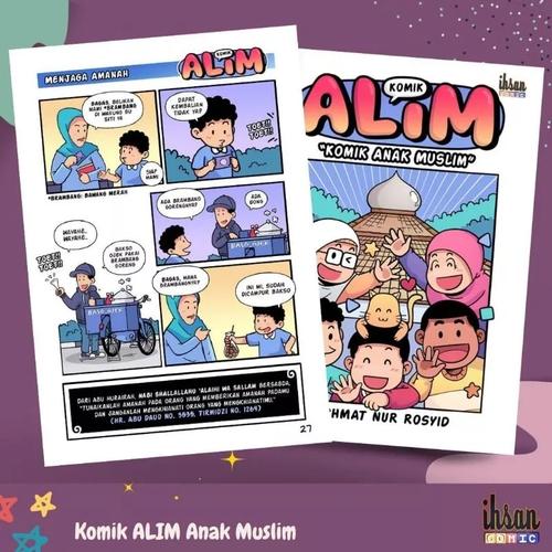 Jual KOMIK ALIM Komik Anak Muslim Ihsan ORIGINAL - Kota Depok - Ichiko ...