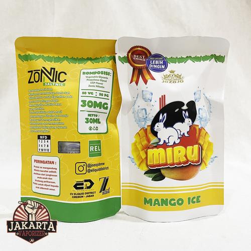 Jual [SALT] MIRU MANGO ICE SALTNIC 30ML 30MG BY JOZOJO BREWERY ...