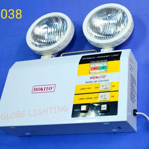 Promo LAMPU EMERGENCY HOKITO/HALOGEN LED MATA KUCING TYPE DK-1038 ...