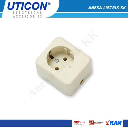Jual UTICON STOPKONTAK ARDE 1 LB1 COLOKAN TERMINAL LUBANG LB 1 isi 1 ...