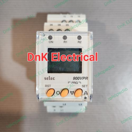 Jual Digital Voltage Protection Relay Merk Selec 900VPR-2// 900 VPR - 2 ...