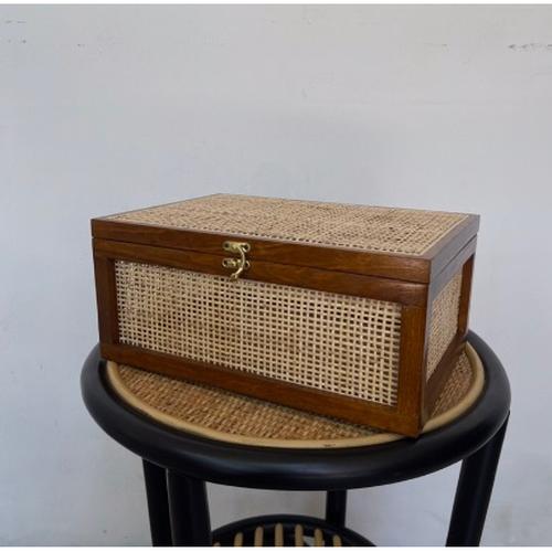 Promo Rattan Box / Box Rotan besar / kotak penyimpanan serbaguna ...