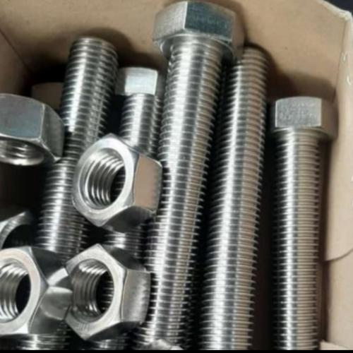 Jual baut stainless 304 m20 x 120 mm bolt hexagon 20x120 ss304 hex ...
