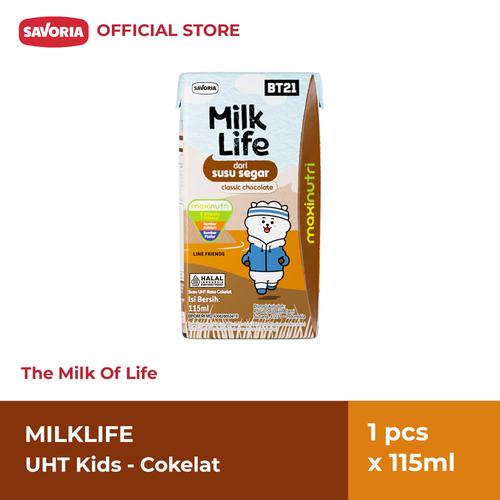 Promo MilkLife UHT Kids Classic Chocolate Milk - Susu Rasa Coklat 115ml ...