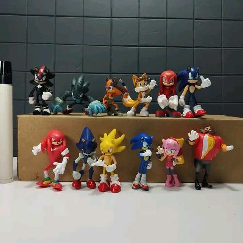 Jual Mainan figure sonic series mini sonic the hedgehog tinggi sektiar ...