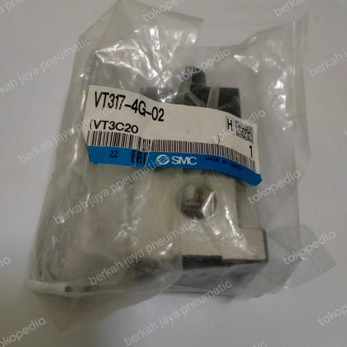 Jual SOLENOID VALVE SMC VT317-4G-02 - Jakarta Barat - berkah jaya pneumatic | Tokopedia