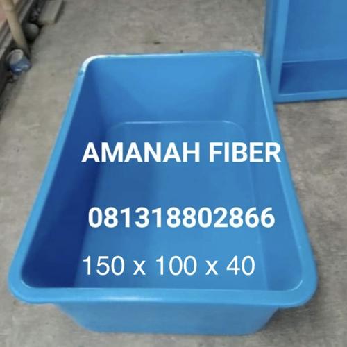 Jual BAK FIBER PERSEGI /BAK FIBER KOTAK P:100 L:50 T:40 - Kab. Bogor ...