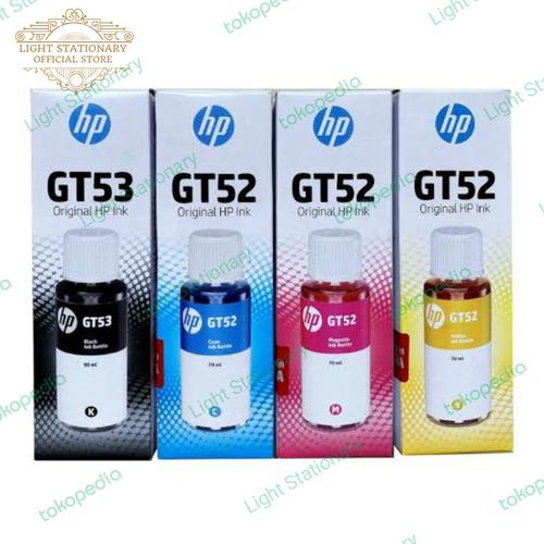 Jual 1 SET Tinta Printer HP ORIGINAL GT53 GT52 Ink tank 315 415 ...