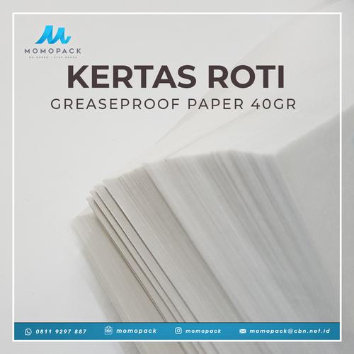 Jual Kertas Greaseproof / Food Wrapping Paper / Kertas Roti 40gr FG ...