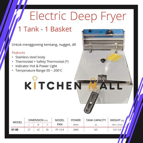 Jual GEA-GETRA ELEKTRIK DEEP FRYER EF-88 / MESIN PENGGORENGAN LISTRIK ...