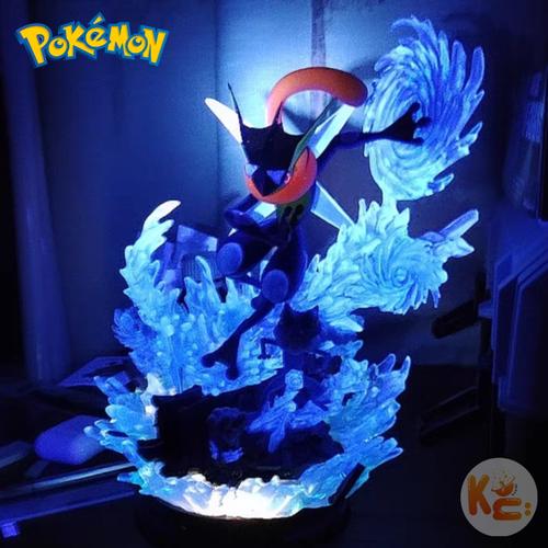 Jual Action Figure LED Greninja Pokemon Froakie Frogadier Evolution ...