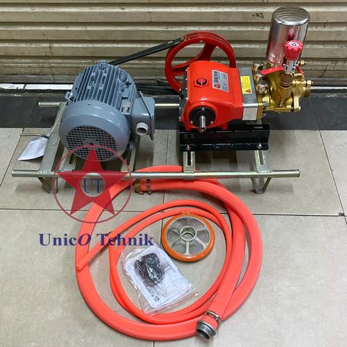 Jual SANCHIN SCN 45 + DINAMO HITACHI 5 HP 3 PHASE mesin steam cuci ...