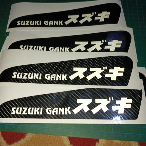 Jual sticker cutting stiker box filter suzuki address karbon 6D suzuki ...