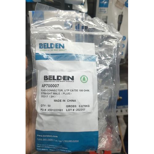 Jual Belden Connector RJ45 Cat.5 (Konektor RJ45 AP700007) ORIGINAL ...
