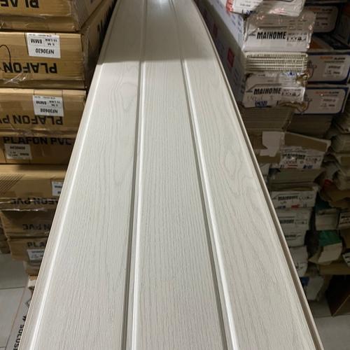 Jual Plafon PVC ALFAFON motif serat kayu putih doff Alf 633 - Jakarta ...