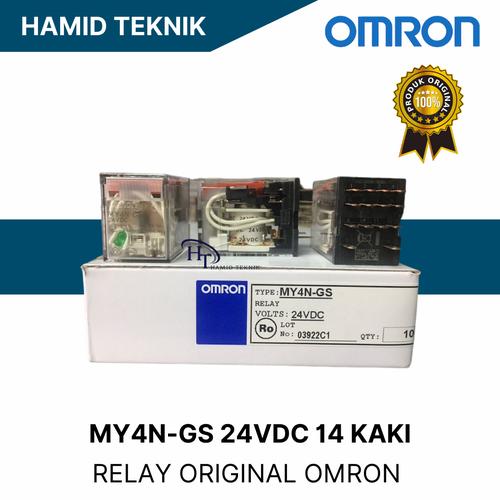 Jual Relay MY4N-GS 24VDC Omron ORIGINAL - Jakarta Barat - Hamid Teknik | Tokopedia